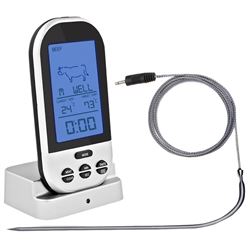 Household BBQ Wireless Digital Thermometer Oven And Grill Meat Cooking ...