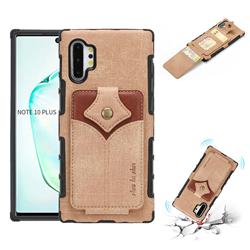 Maple Pattern Canvas Multi-function Leather Phone Back Cover for ...