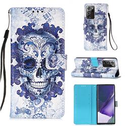 Beautiful 3D Painted Leather Wallet Case for Samsung Galaxy Note 20 ...