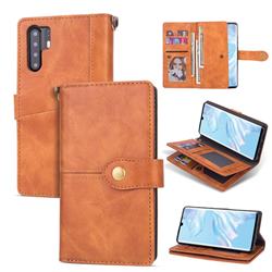 Retro Luxury Multipurpose Purse Phone Case for Huawei P30 Pro - Red ...