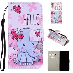 Totem Elephant PU Leather Wallet Phone Case Cover for Samsung Galaxy A7 ...