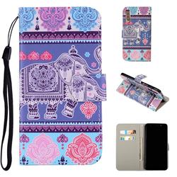Totem Elephant PU Leather Wallet Phone Case Cover for Samsung Galaxy A7 ...
